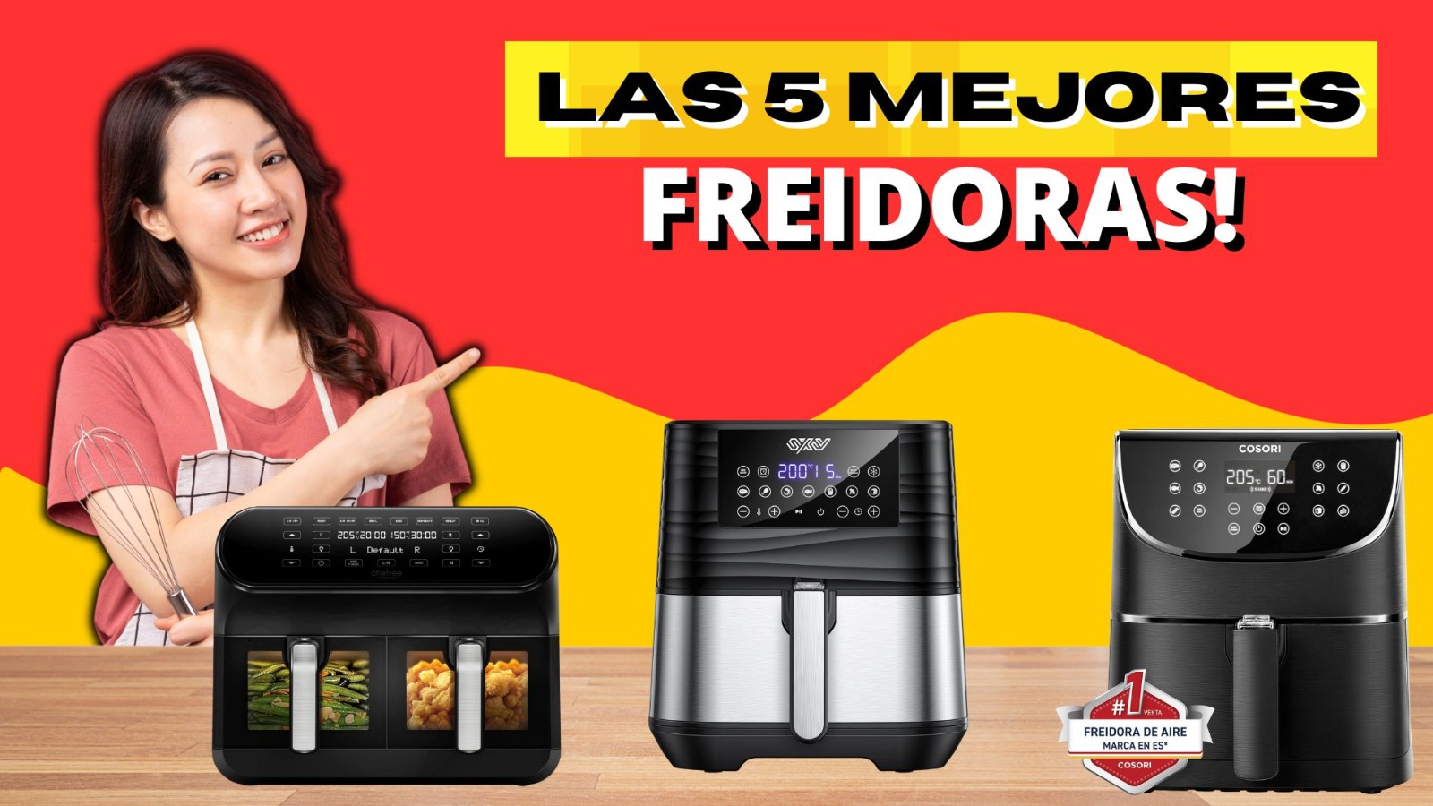 Las 5 Mejores Freidoras De Aire Para Una Cocina Moderna Y Saludable - 2024
