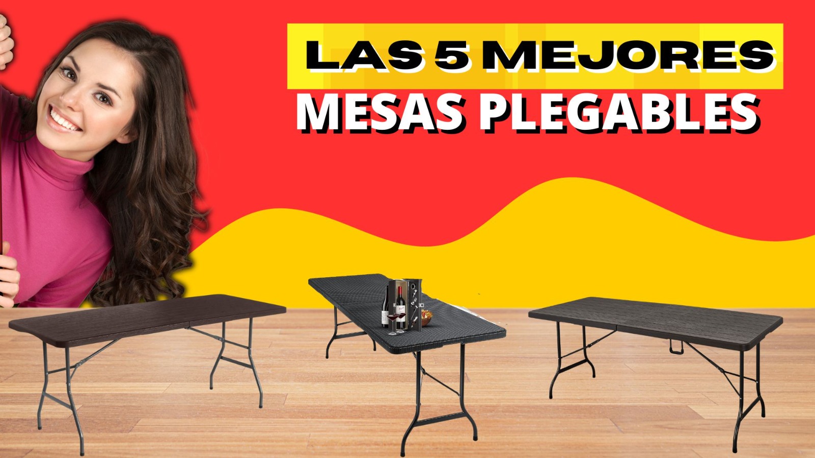 Las 5 Mejores Mesas Plegables Para Optimizar Tus Espacios - 2024